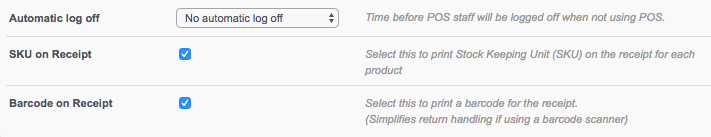 Edit the design of the receipt – Sitoo Support