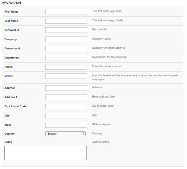 Adding a new user – Sitoo Support